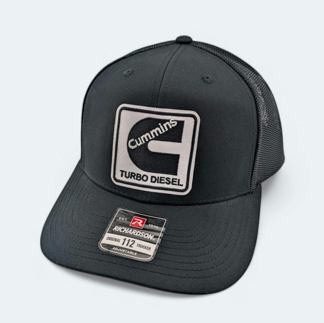 Cummins Turbo Diesel Patch on Richardson 112 Trucker Snapback - Etsy