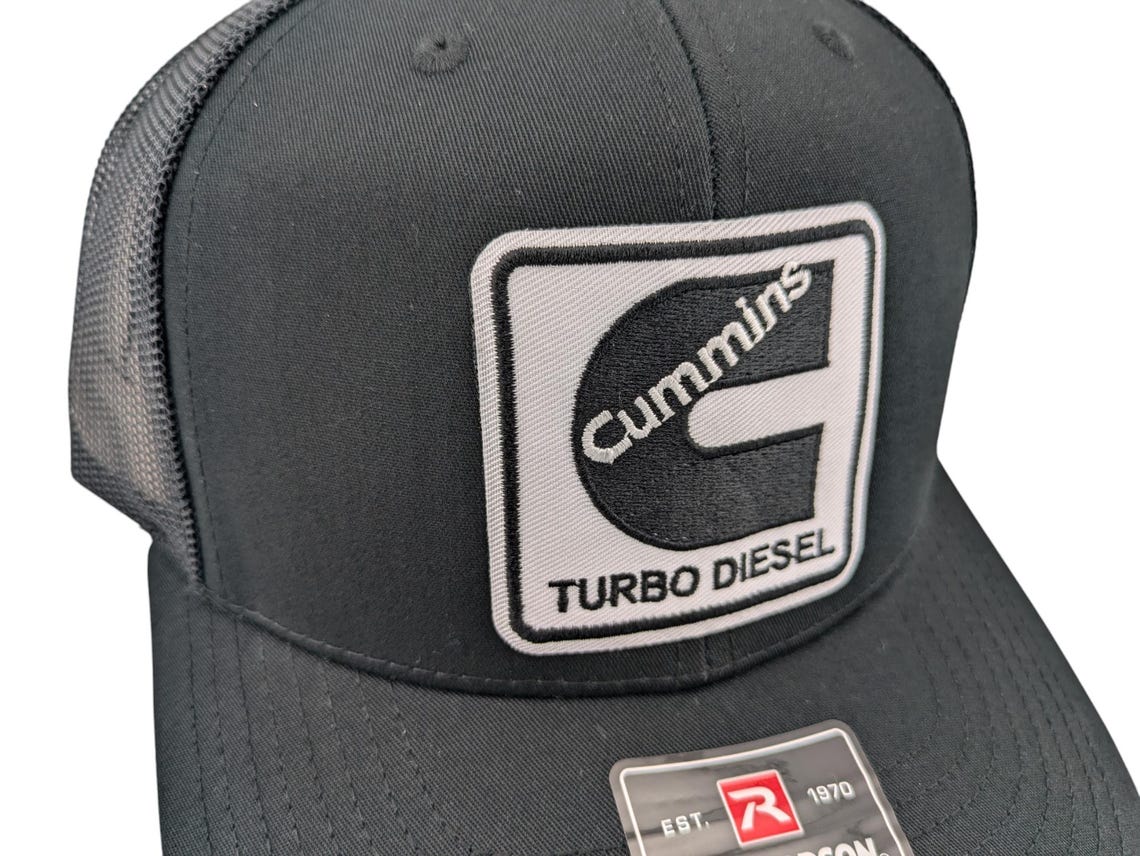 Cummins Turbo Diesel Patch on Richardson 112 Trucker Snapback - Etsy Canada