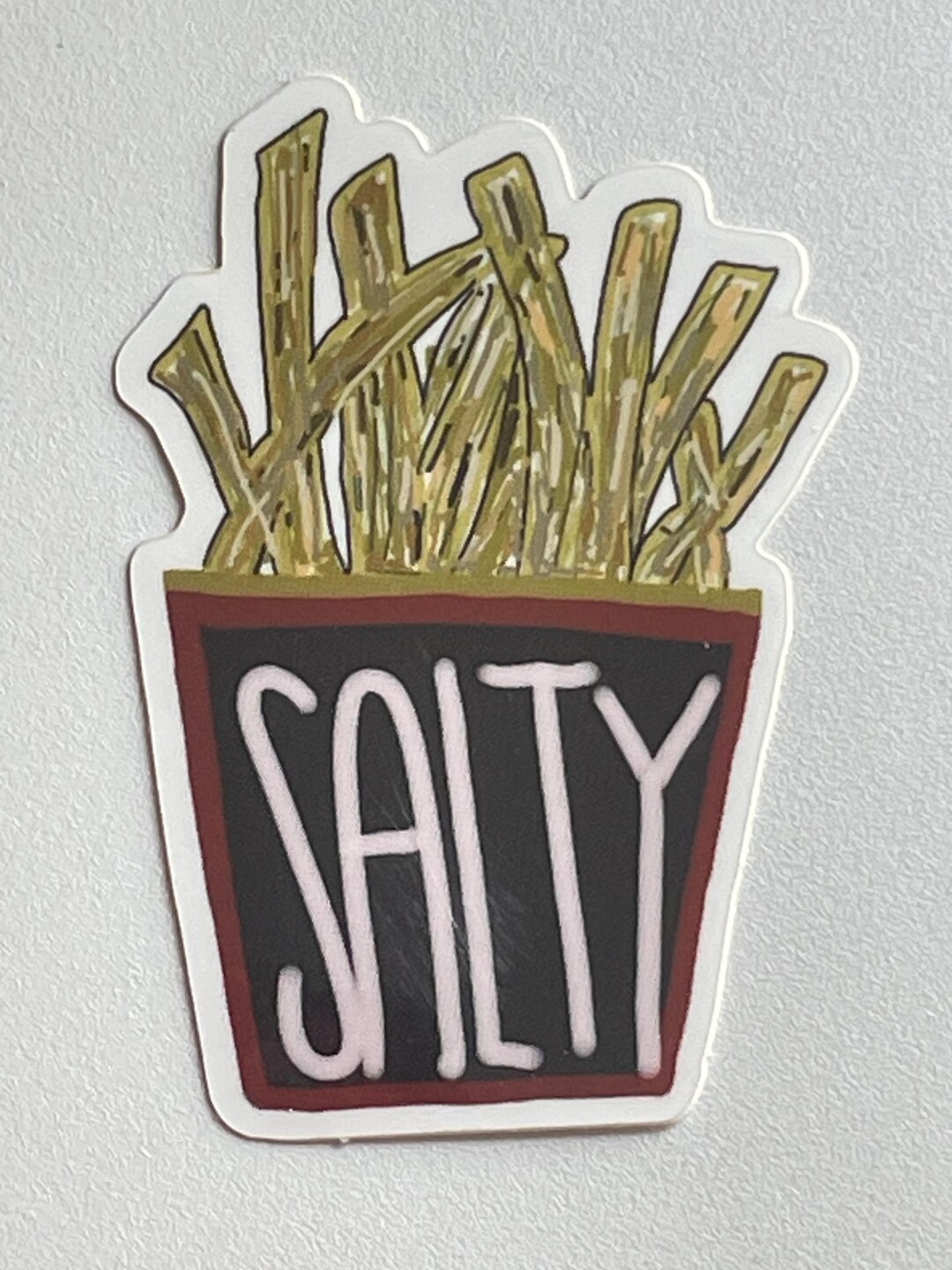 Salty AF Sticker - Etsy