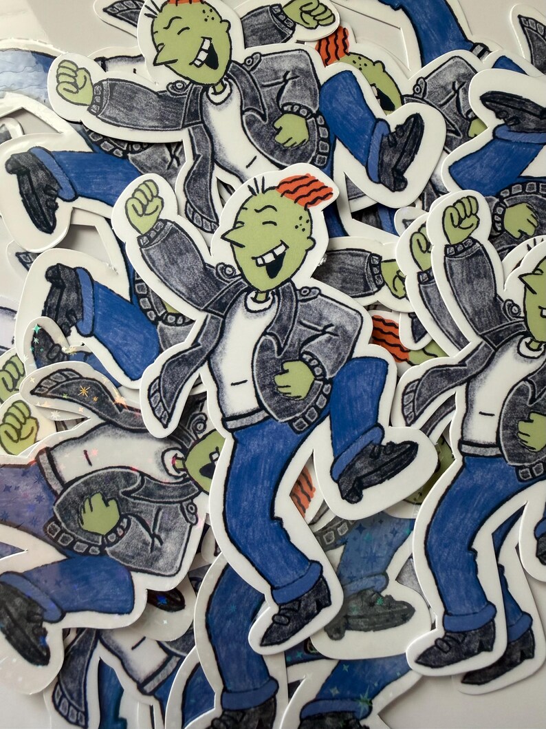 Roger Klotz Sticker | Doug Inspired Sticker - Etsy