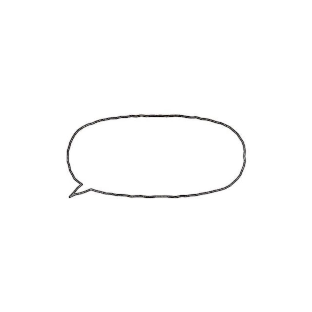 Kobito Speech Bubbles | Kitte No Kobito Rubber Stamp, Made in Japan - Etsy
