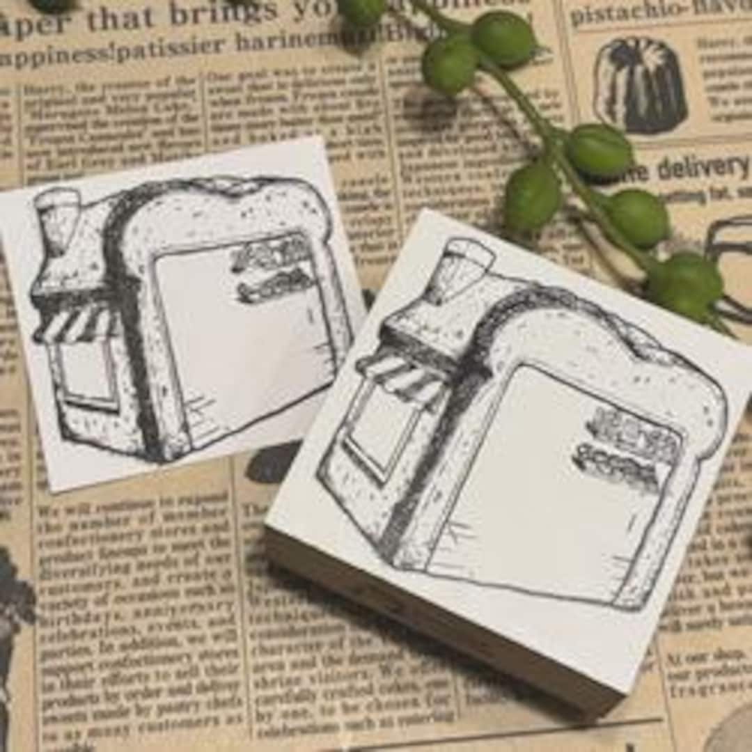 Bakery of Bread | Rubber Stamp Patissier Harinezumi Collections, Made ...