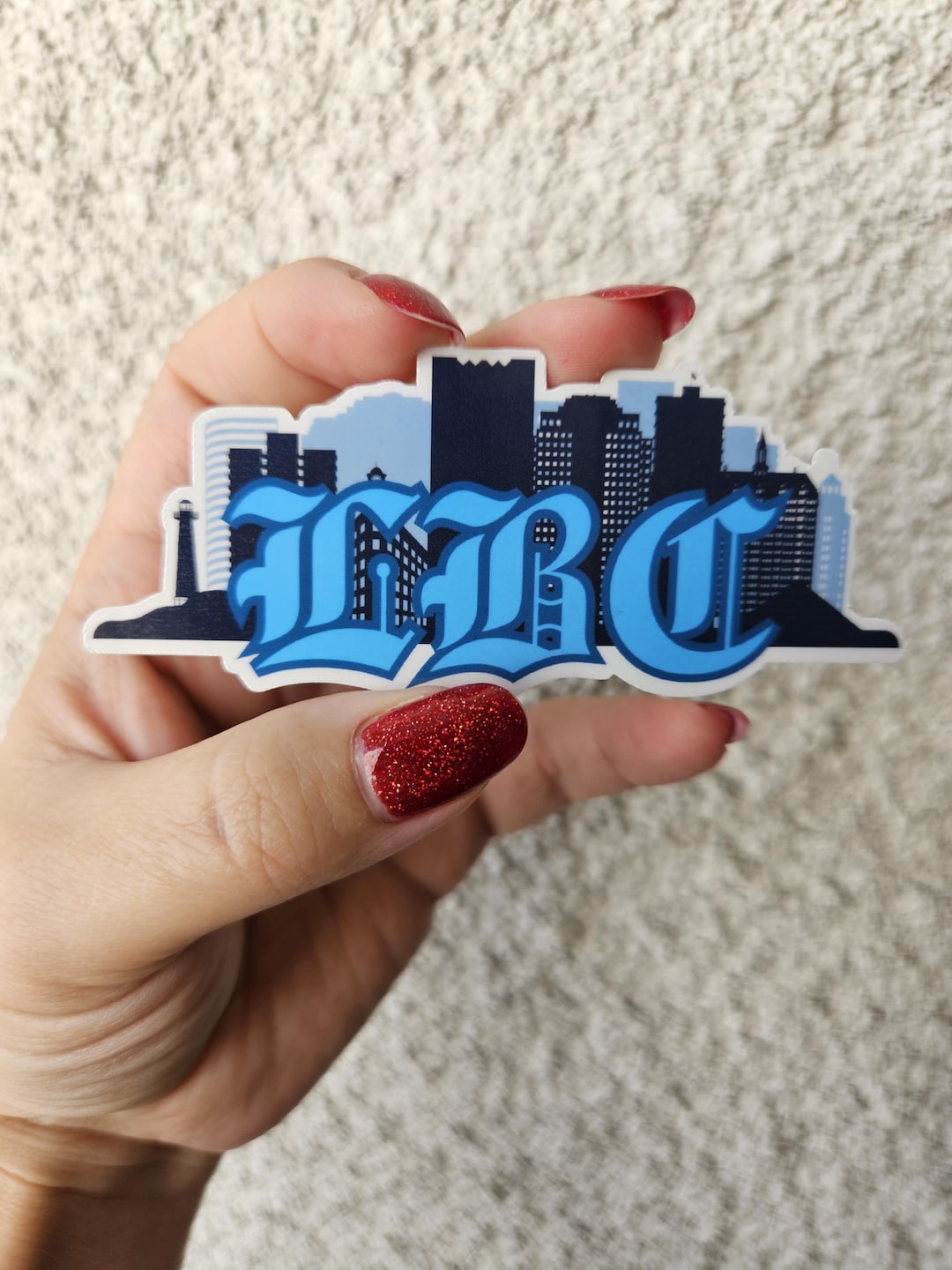 LBC - Vinyl Sticker With Gloss Finish - Etsy