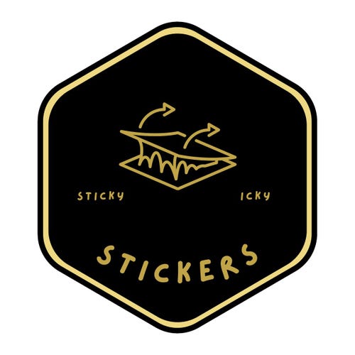 StickyIckyStickerArt - Etsy