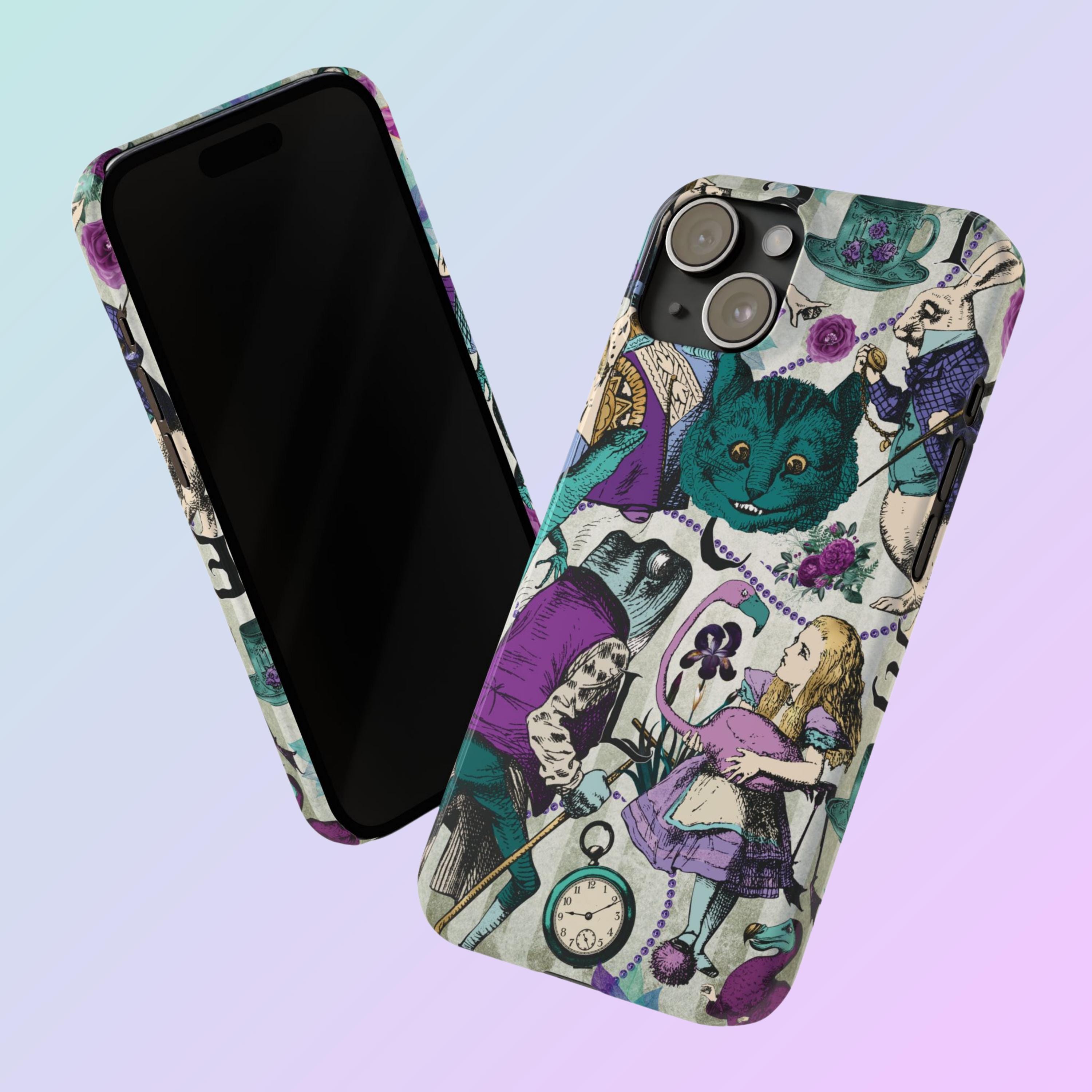 Vintage Alice in Wonderland Slim Phone Case, iPhone Models - Retro ...