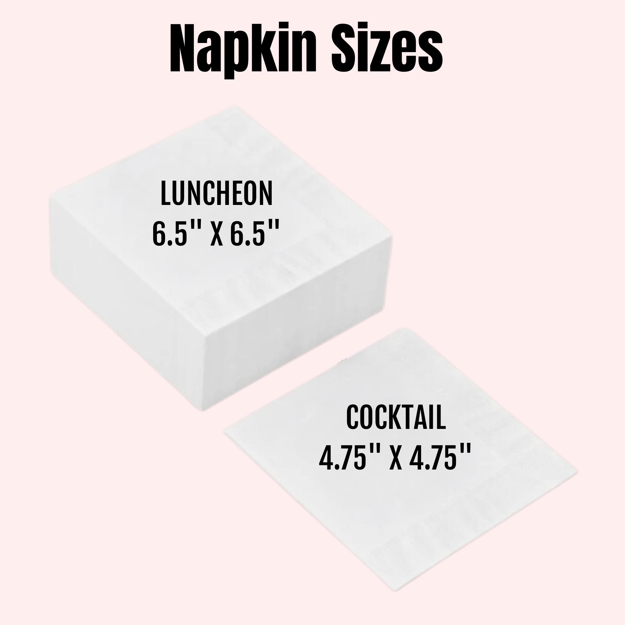 Personalized Birthday Napkins, Party Decor, Milestone Birthday Party - Etsy