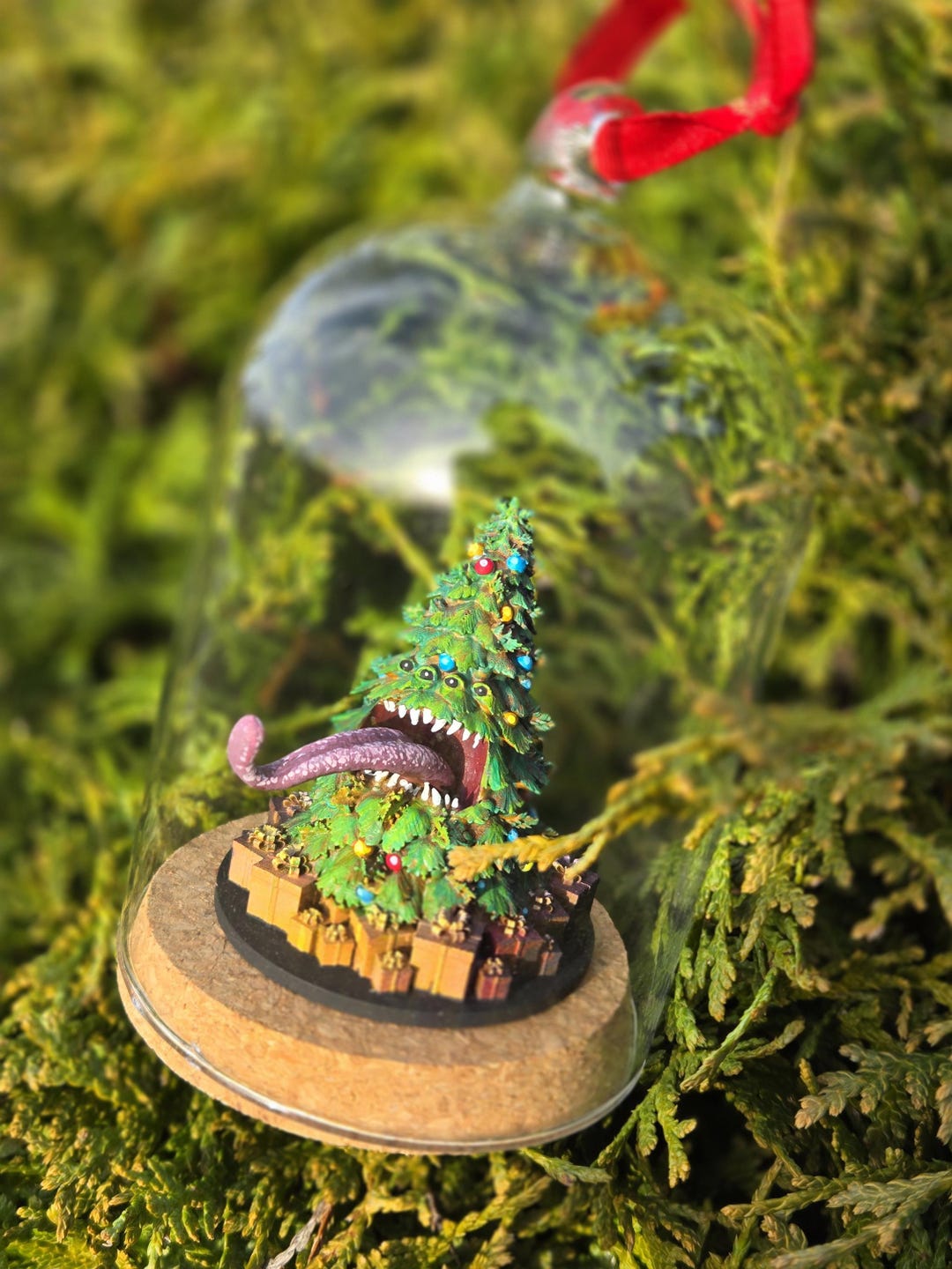 Christmas Tree Mimic Ornament - Etsy