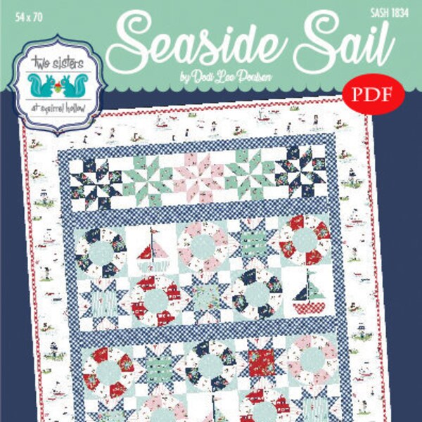 Nautical Baby Quilt - Etsy