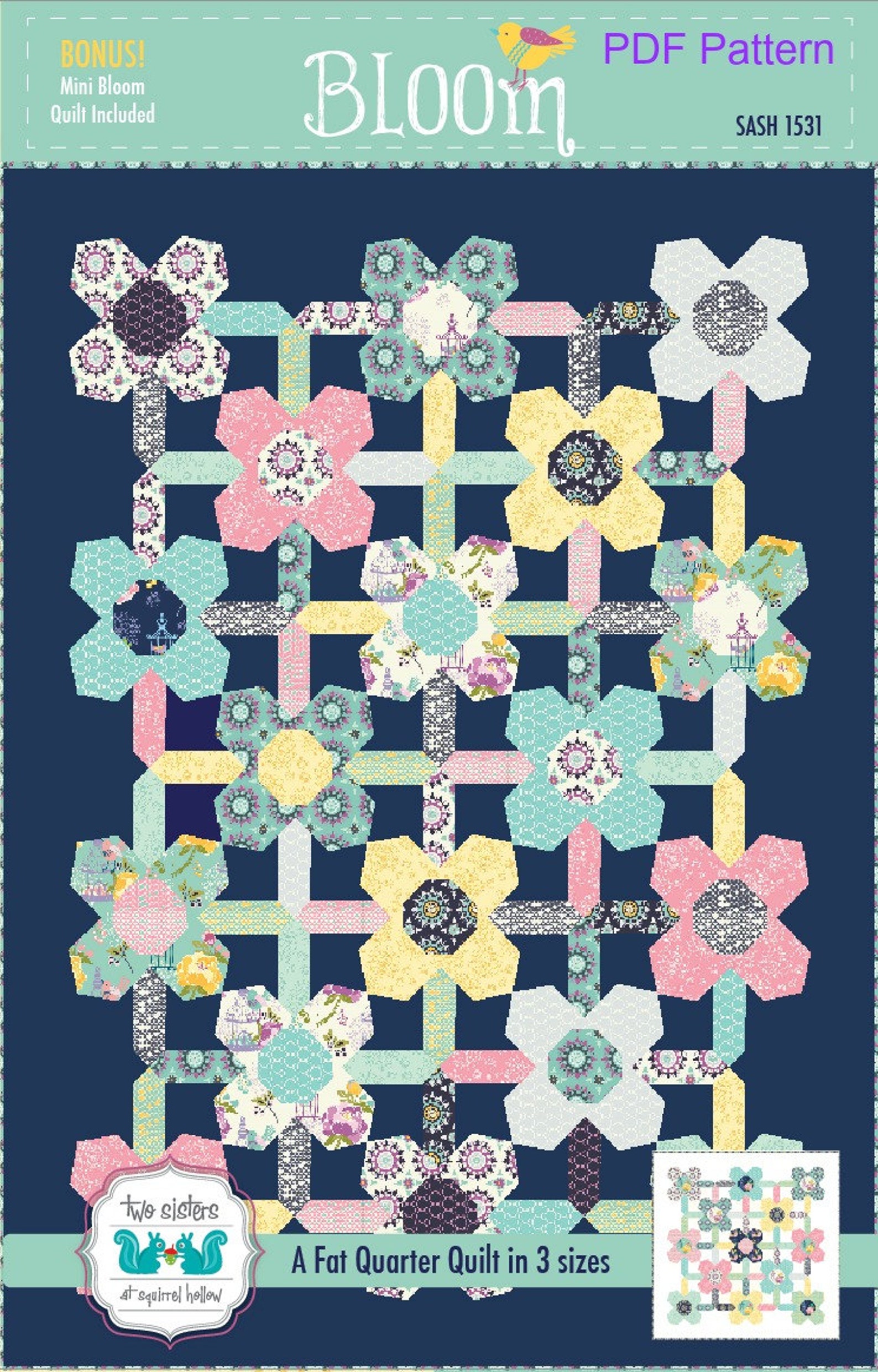Bloom PDF Pattern - Etsy