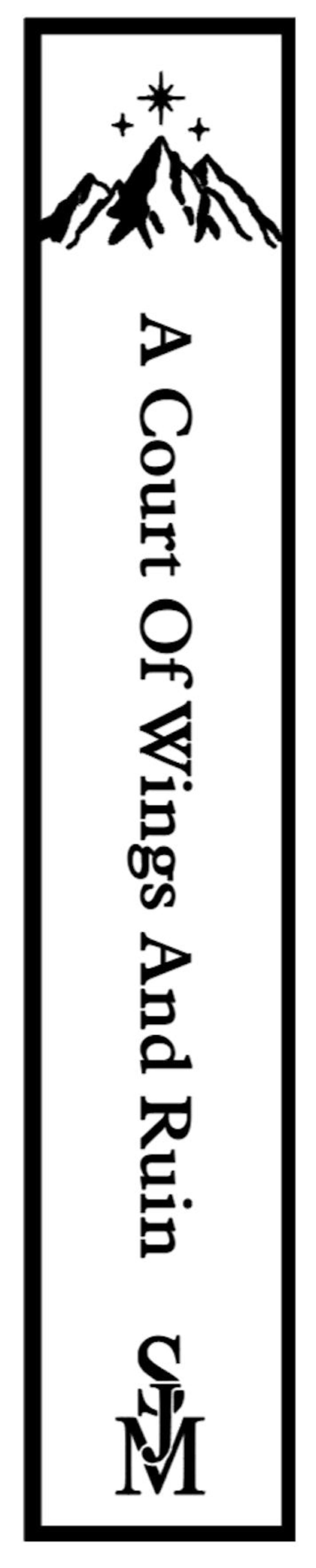 ACOWAR Rebind SVG Bundle | Front, Back and Spine | Digital Download for ...