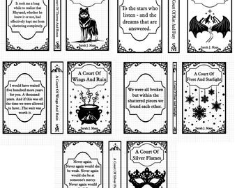 ACOMAF Rebind SVG Bundle | Front, Back and Spine | Digital Download for ...