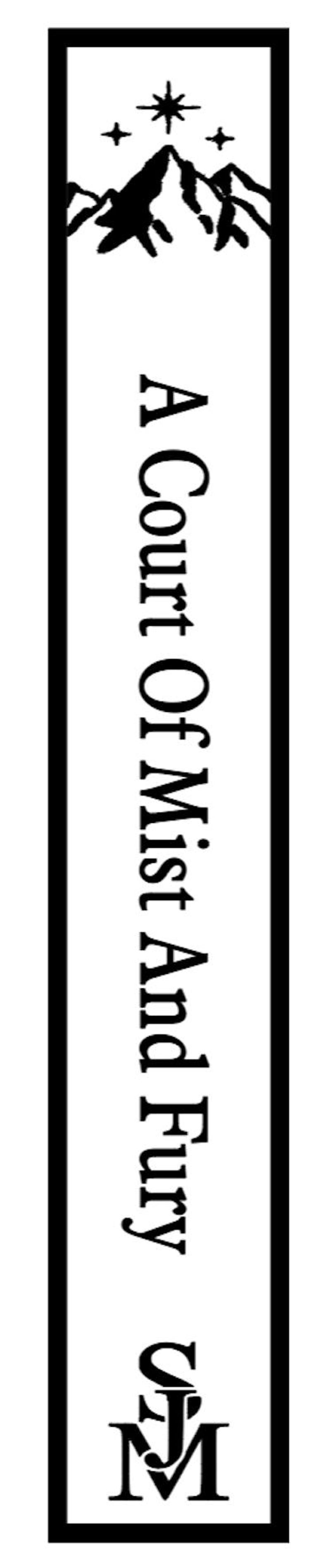 ACOMAF Rebind SVG Bundle | Front, Back and Spine | Digital Download for ...