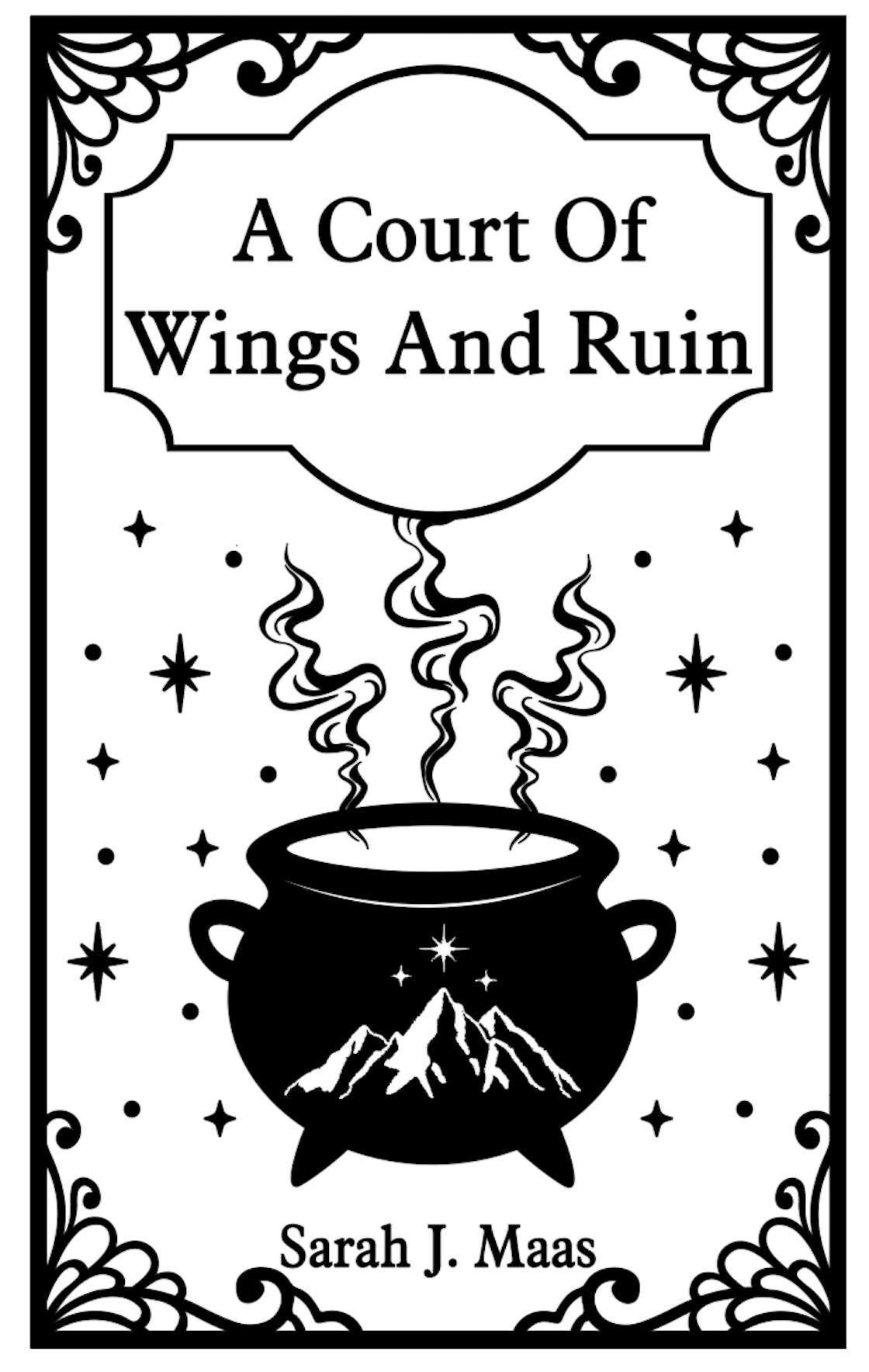 ACOWAR Rebind SVG Bundle | Front, Back and Spine | Digital Download for ...