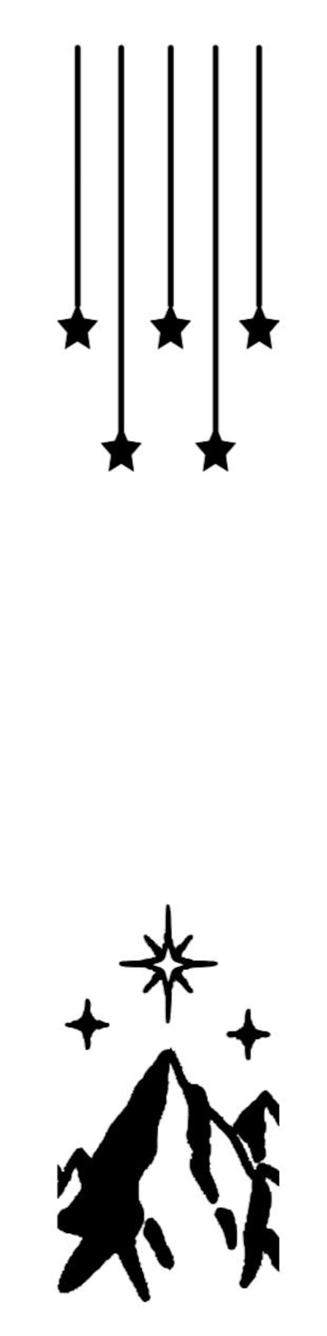 ACOTAR Series Vinyl Sprayed Edges Stencil SVG Bundle | 5 Books ...