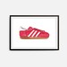 Adidas Sneaker Watercolor Print - Etsy