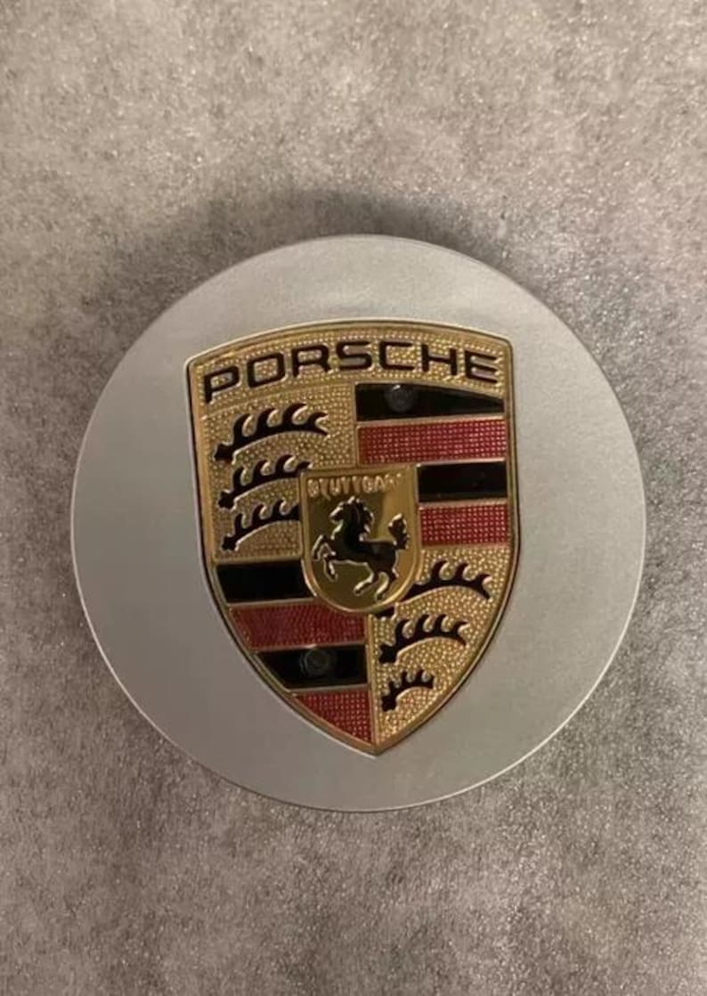 Center Wheel Cap Porsche Silver 76mm - Etsy