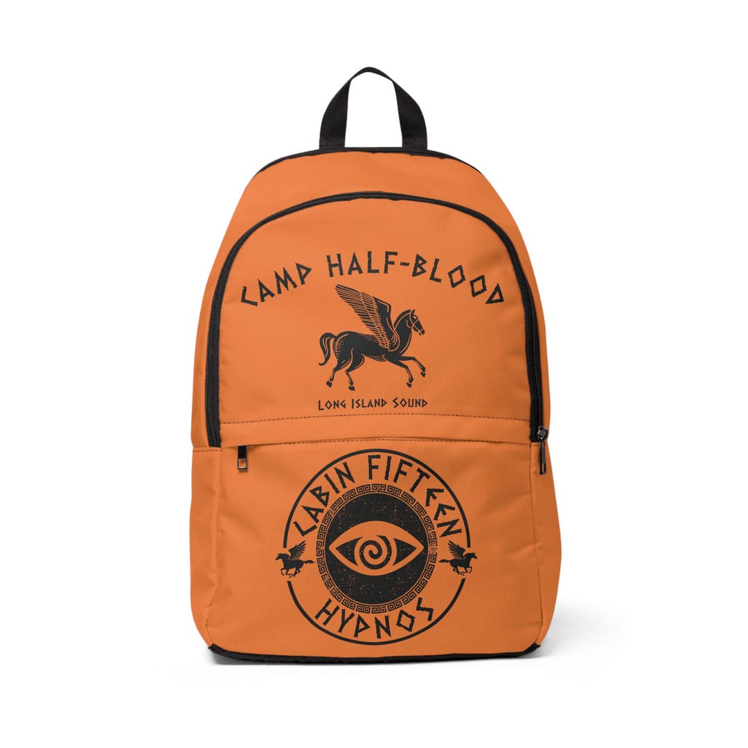 Camp Half-blood Cabin 15 Backpack Hypnos Percy Jackson Heroes of ...
