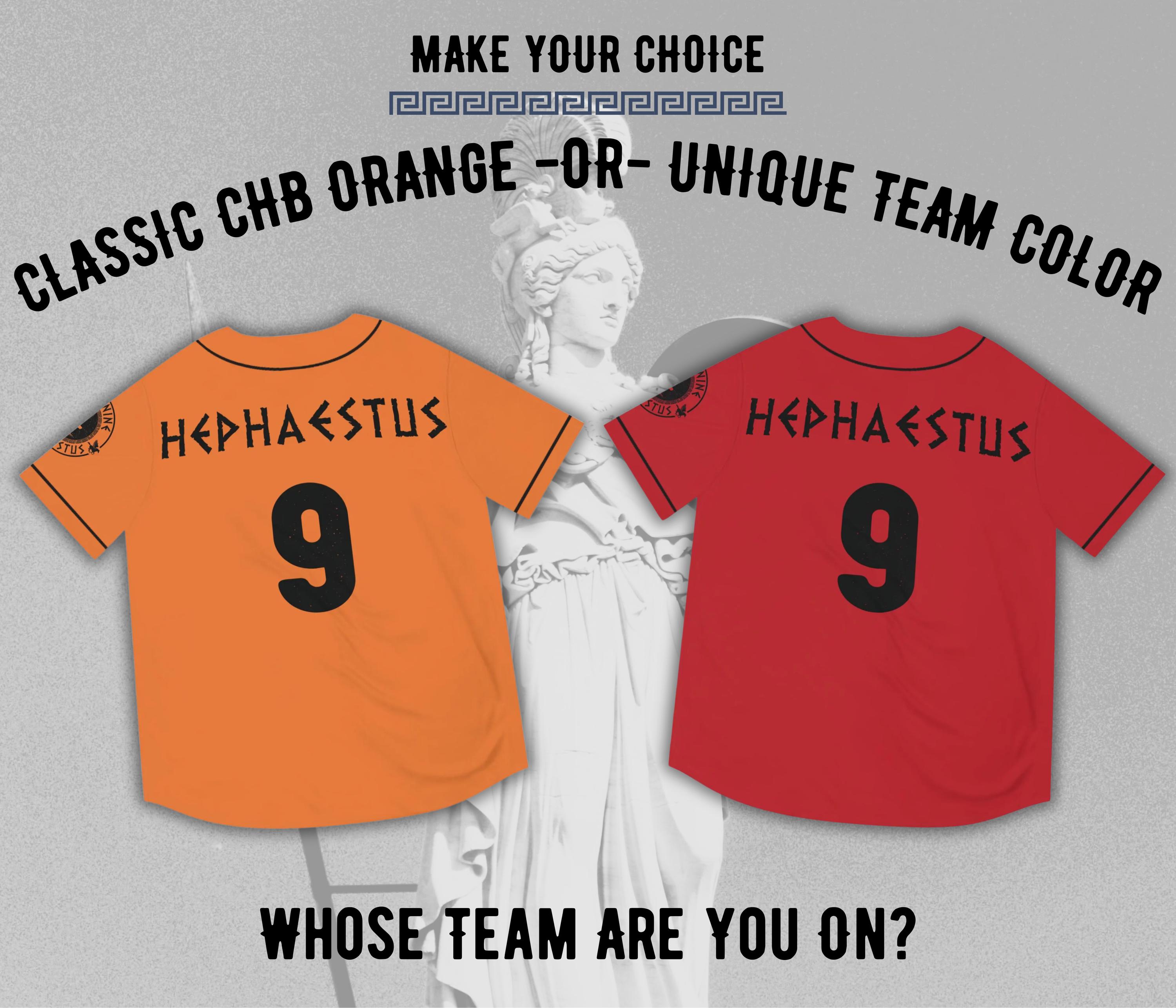 Camp Half-blood Cabin 9 Team Jersey | Hephaestus #9 | Percy Jackson Olympians | Heroes of ...