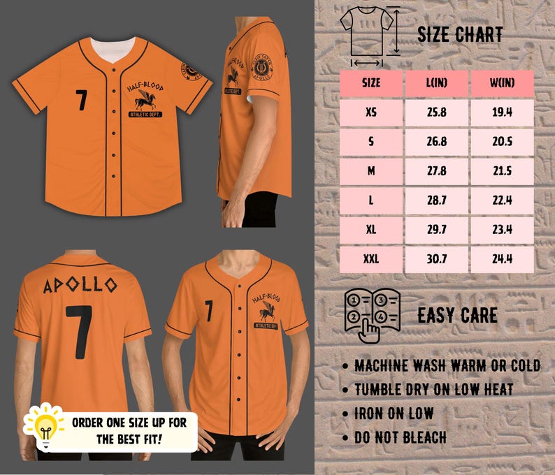 Camp Half-blood Cabin 7 Team Jersey Apollo 7 Percy Jackson Olympians Heroes of Olympus - Etsy