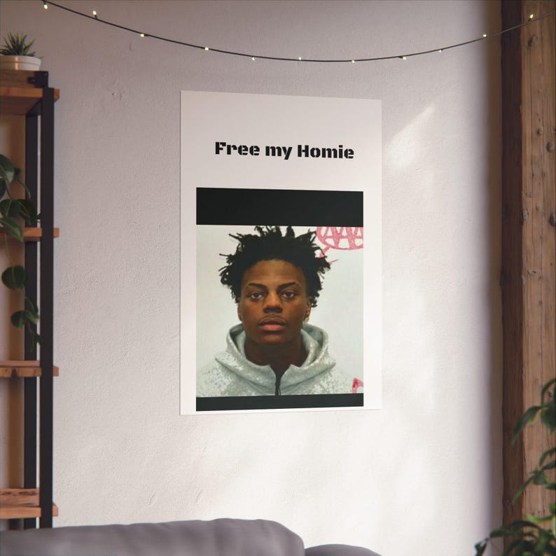 Ishowspeed Mugshot Poster - Etsy