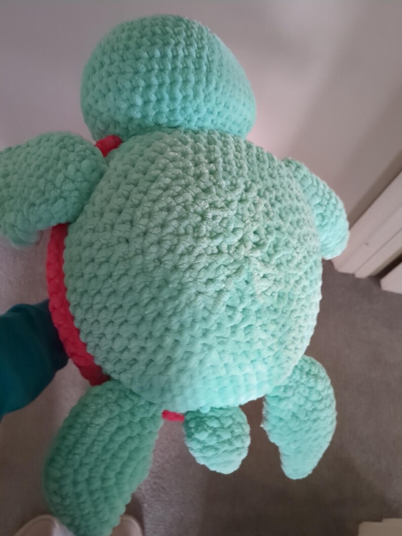 Custom Crochet Jumbo Sea Turtle Handmade Amigurumi - Etsy