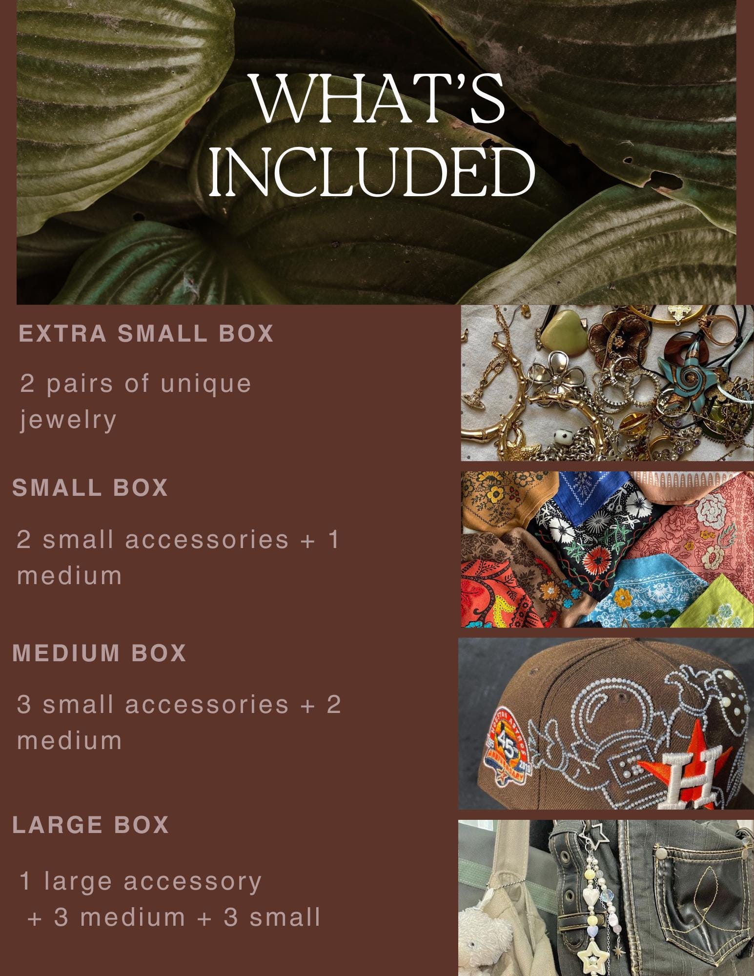 Thrifted Accessory Kits – Curated Boxes of Vintage Treasures! - Etsy