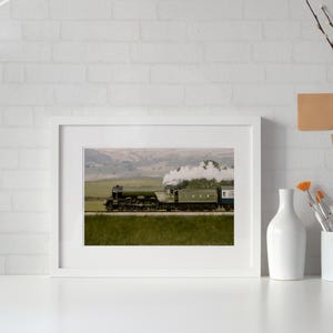 Flying Scotsman Train Print | Country Train Wall Art | Travel Decor ...