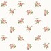 Dollhouse Miniature Wallpaper Pink Roses on White Floral 1:12 - Etsy
