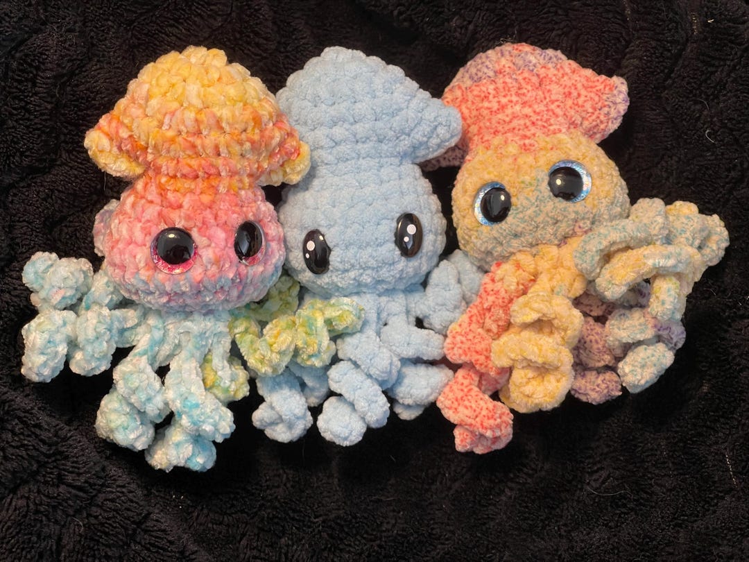 Cute, Little, Soft and Squishy Squids. - Etsy