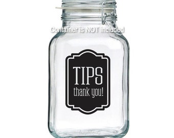 Bartender Tip Jar | Etsy