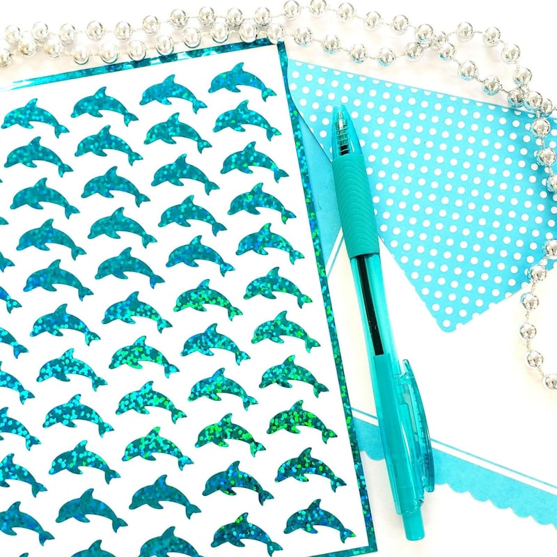 Dolphin Sticker - Etsy