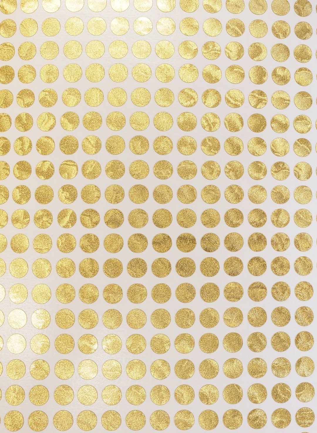 Small Gold Dot Stickers, Set of 368 Gold Metallic Dot Vinyl Decals ...