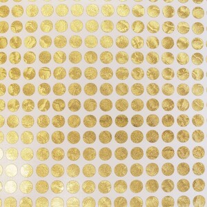 Small Gold Dot Stickers, Set of 368 Gold Metallic Dot Vinyl Decals ...