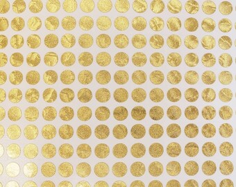Gold Dot Stickers - Etsy