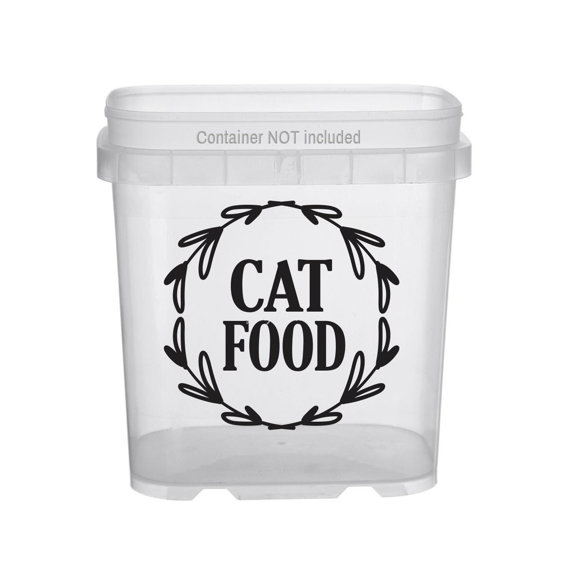 Cat Food Decal Computer Cut Vinyl Sticker Pet Dry Food - Etsy