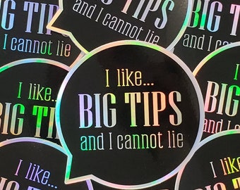 Funny Tip Jar Bubble-free Stickers, Afraid of Change Leave It in the ...