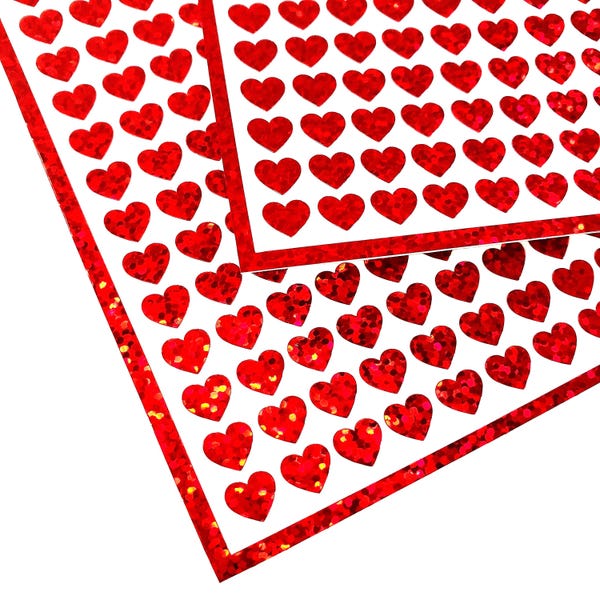 Small Heart Stickers - Etsy