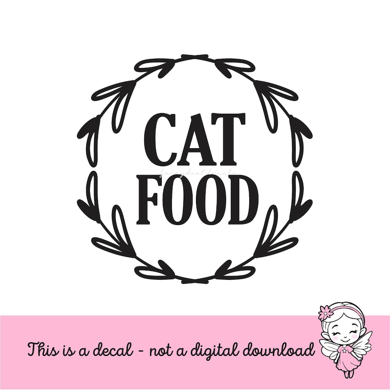 Cat Food Container - Etsy