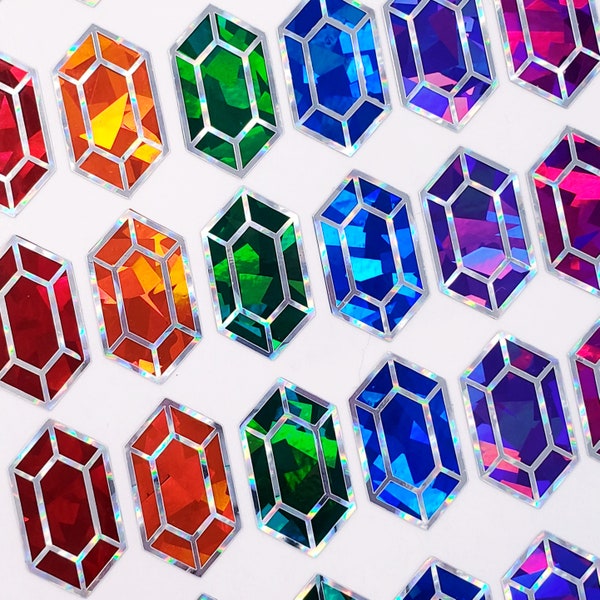 Jewel Stickers - Etsy