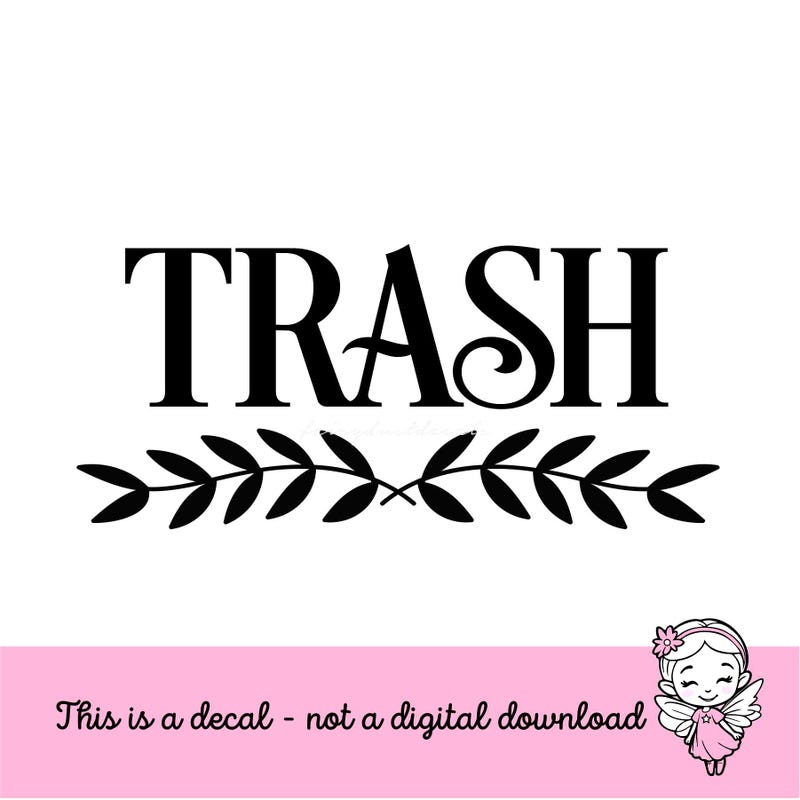 Trash Vinyl Decal - Etsy - Page 2