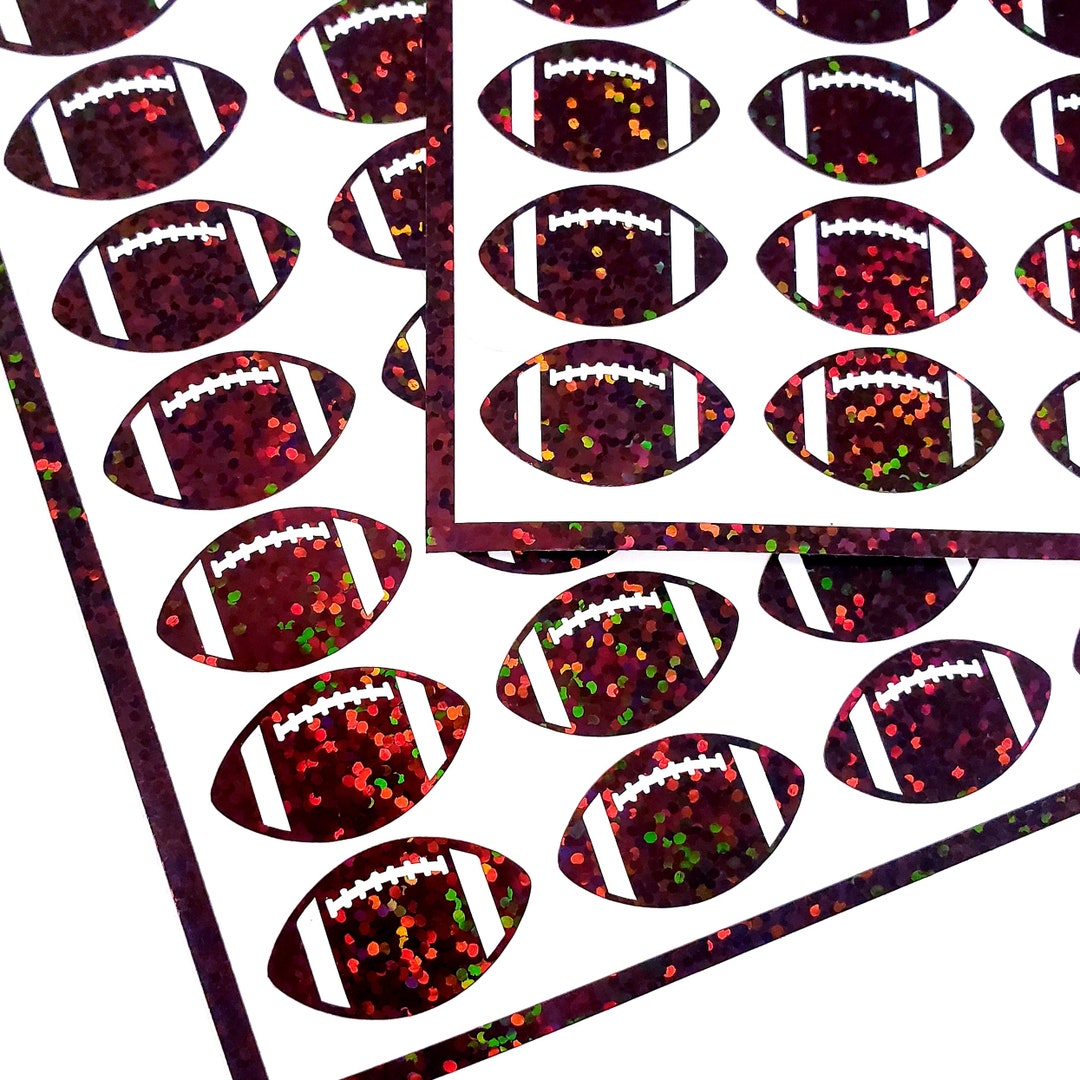 Football Stickers, Set of 42 Practice Gameday Stickers for Calendars ...