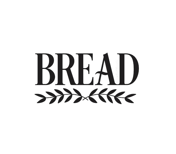 Bread Box Decal bread box storage label farmhouse style | Etsy