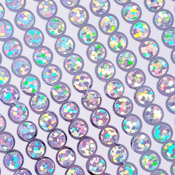 Rhinestone Border Stickers - Etsy