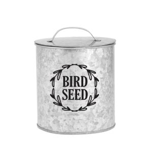 Bird Seed Decal, Computer Cut Vinyl Sticker, Wild Bird Seed Container ...