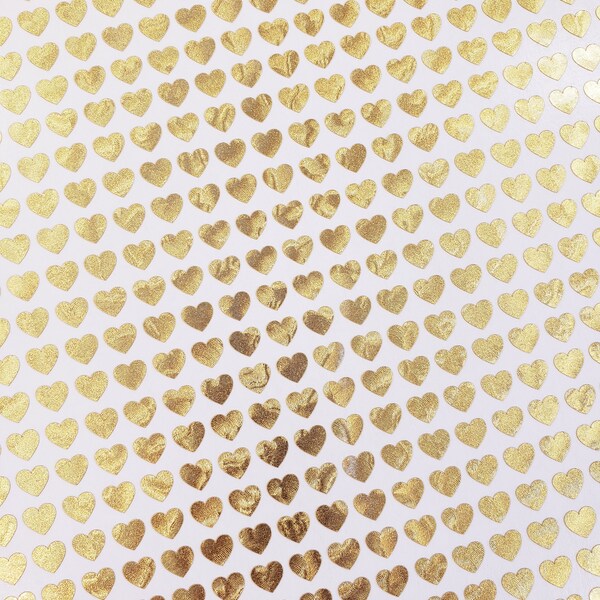 Gold Heart Stickers - Etsy