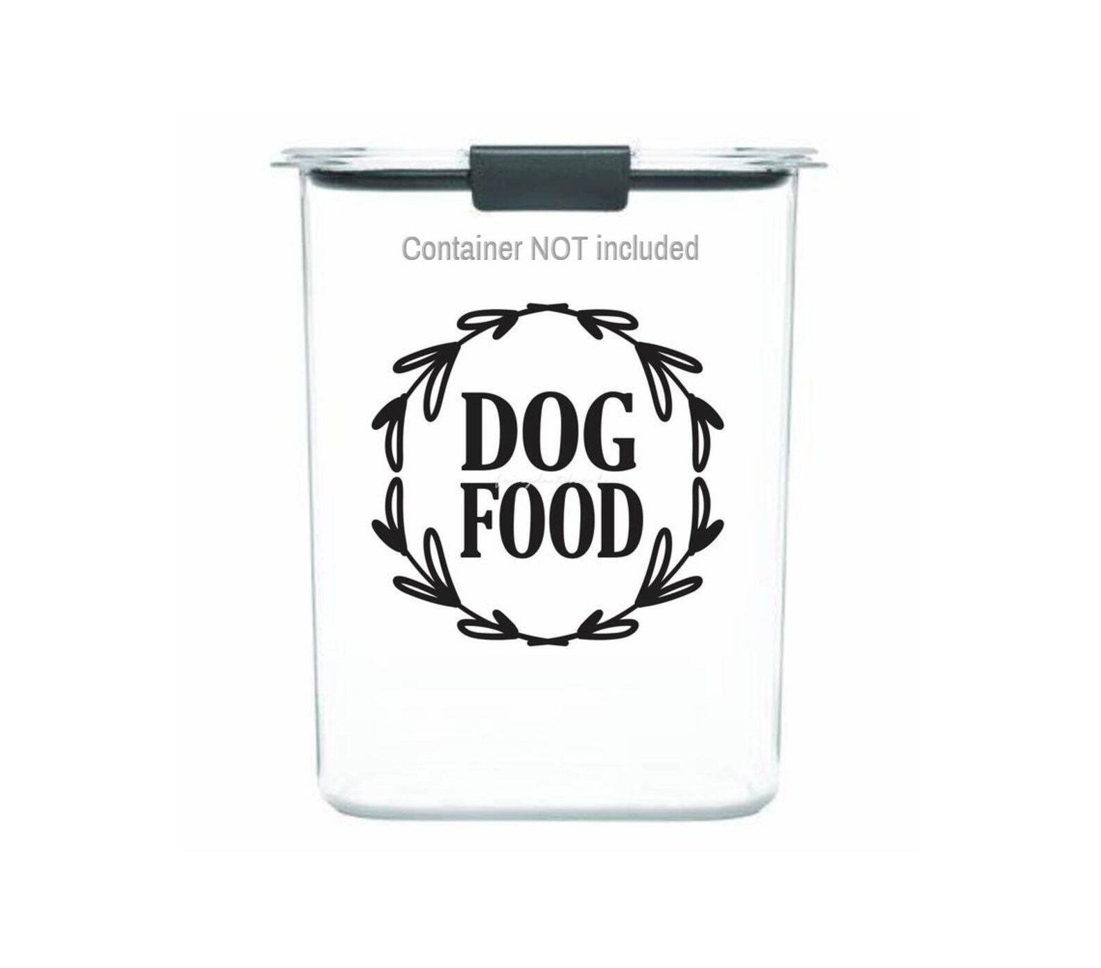 Dog Food Decal Computer Cut Vinyl Sticker Pet Dry Food - Etsy