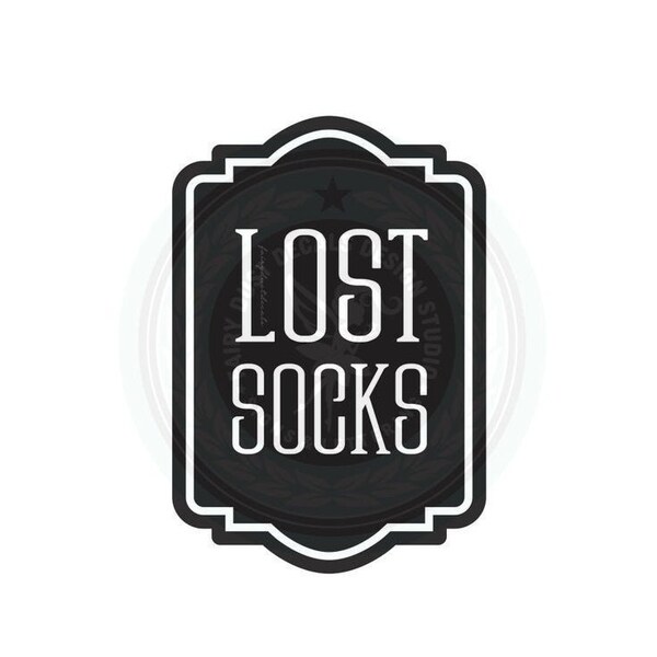 Lost Socks Sign - Etsy