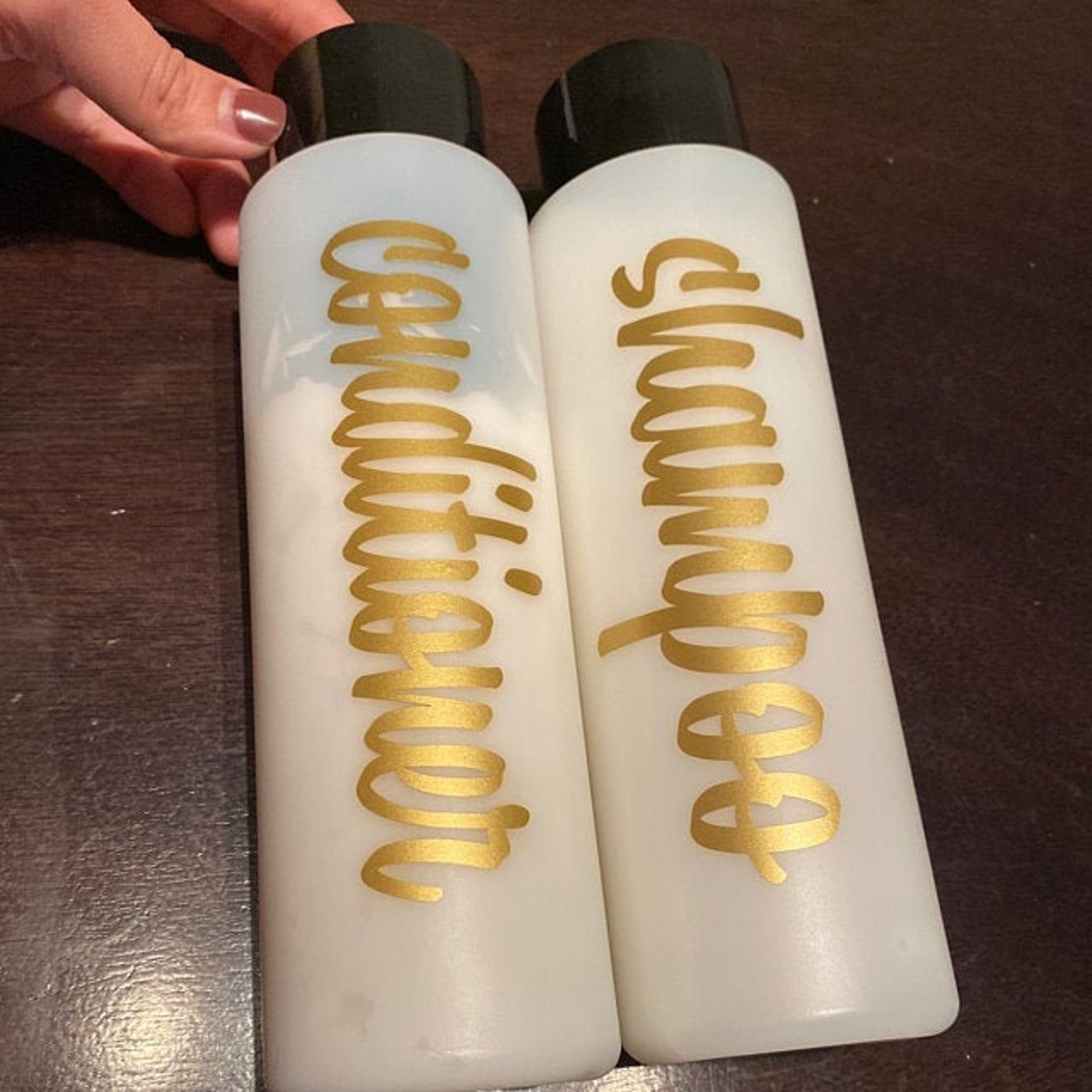 Shampoo Conditioner Body Wash Label Set Soap Dispenser Bottle | Etsy