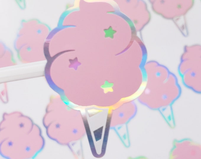 Cotton Candy Sticker - Etsy