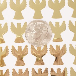 Small Angels Sticker Sheet, Set of 104 Vinyl Angel Decals for Holiday ...